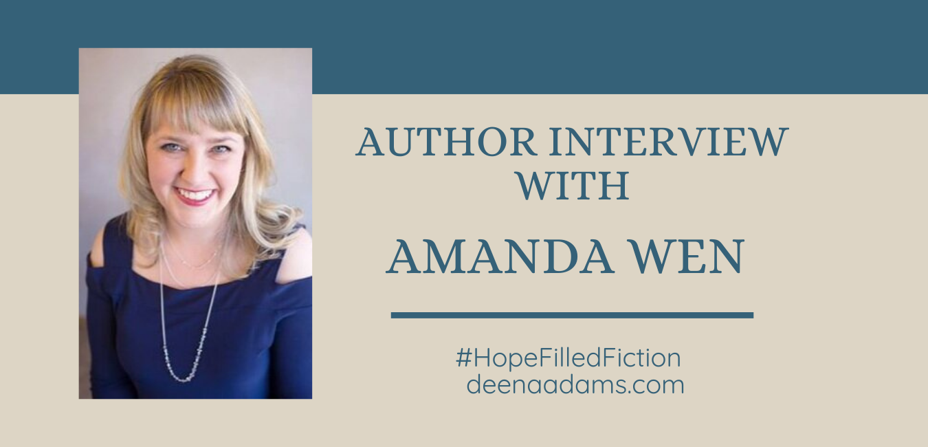Zoom Interview with Author, Amanda Wen & a Giveaway - Deena Adams ...