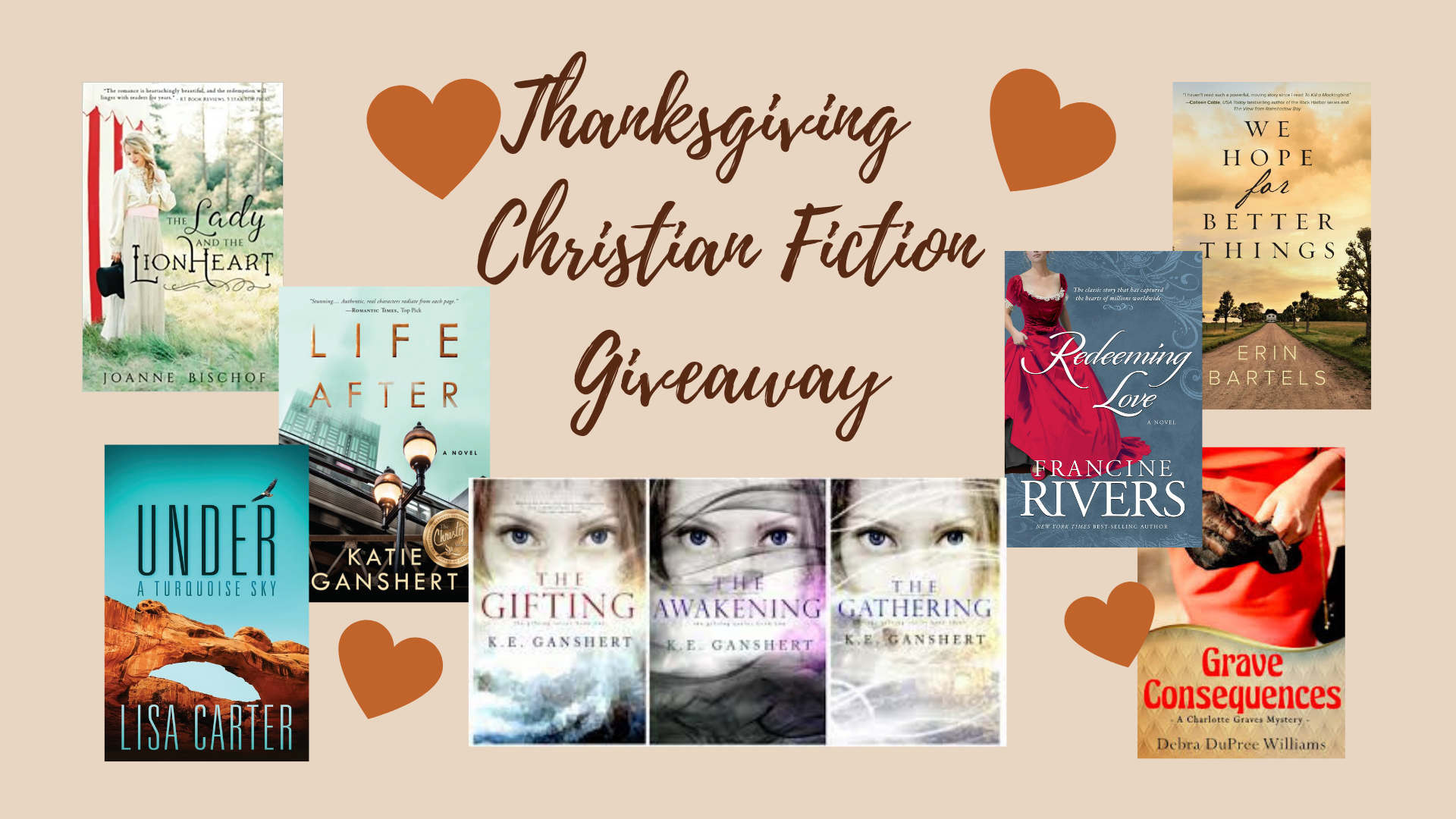 Thanksgiving Christian Fiction Video & a Giveaway - Deena Adams, Author