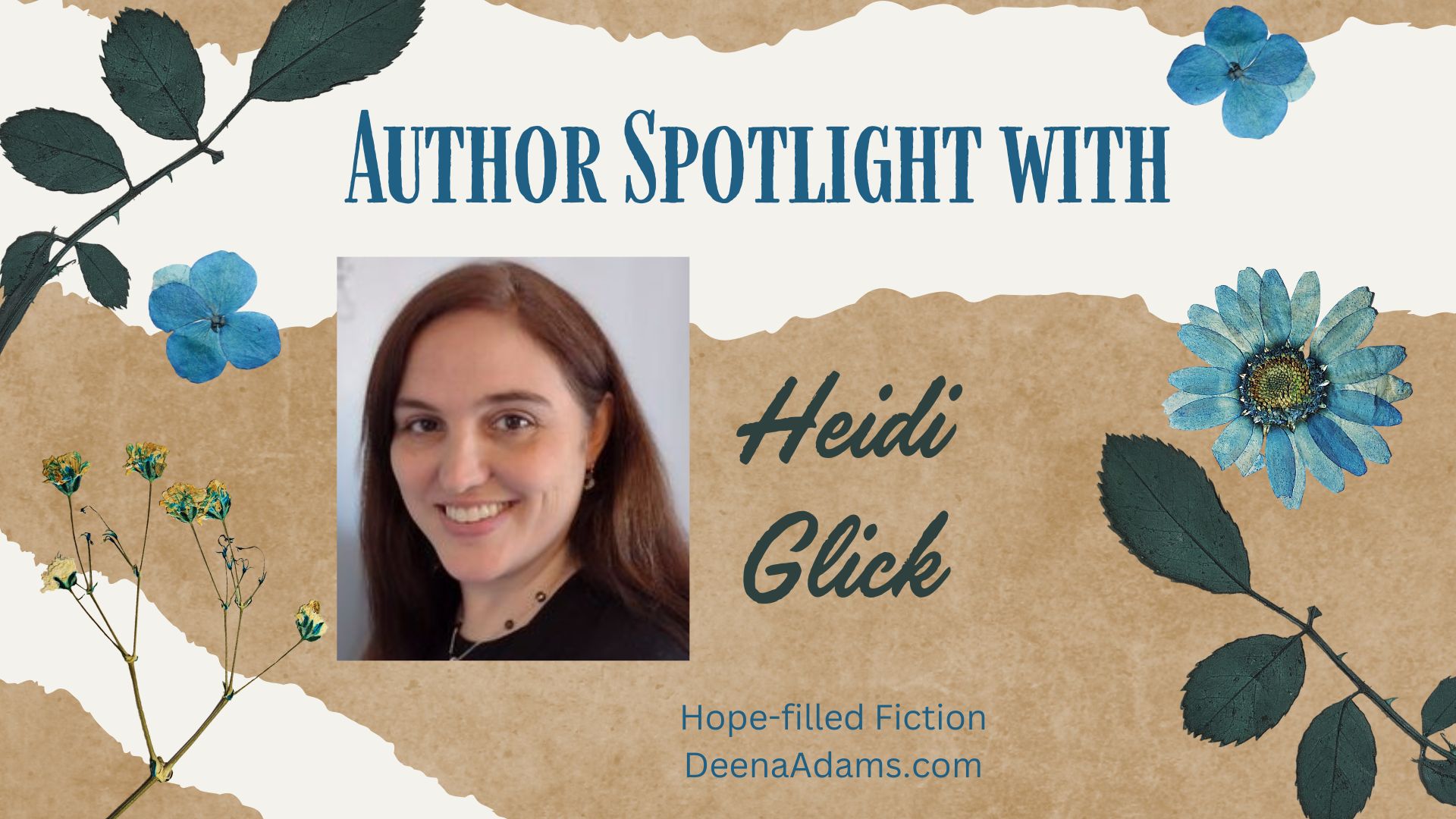 Heidi Glick: Spotlight on Gazing into Darkness - Deena Adams, Author